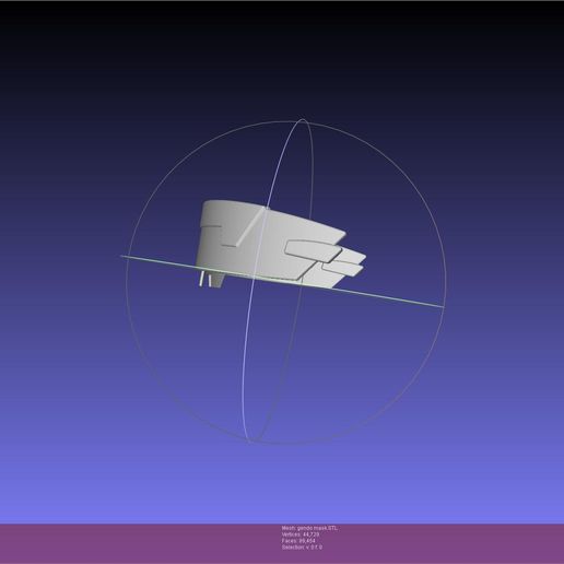 🎭 Evangelion Rebuild Gendo Mask Printable Model・ STL File for 3D ...