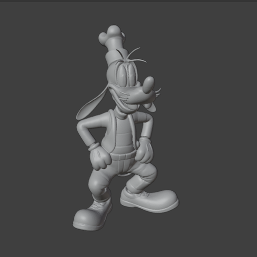 🎨 goofy・ STL File for 3D printing・Cults