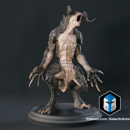 👤 Fallout Deathclaw Figurine - 3D Print Files・ 3D File for 3D printing ...