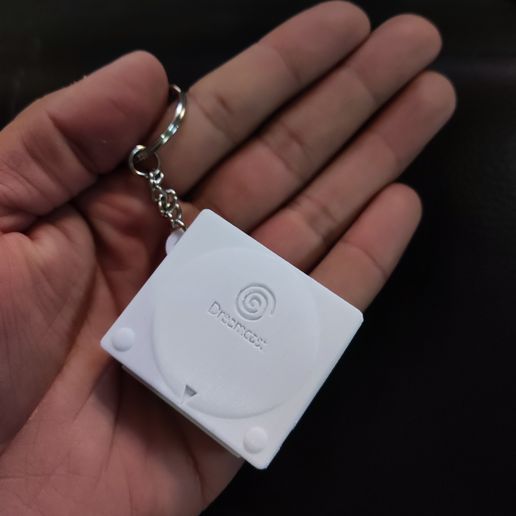 🗝️ Dreamcast Keychain (dreamcast keychain) sega・ STL File for ・Cults