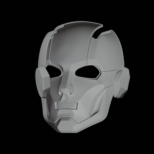 🤖 Robot Face Mask 3D Print Model Costume Prop・ 3D File for 3D printing ...