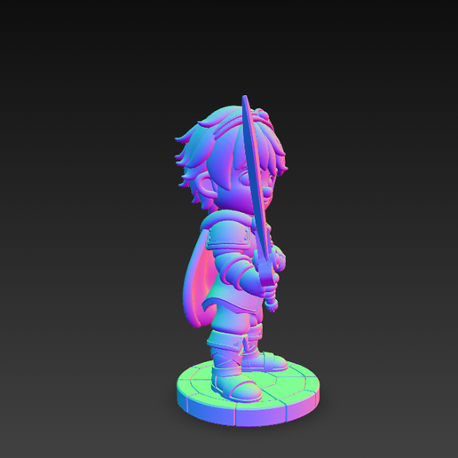 🔥 Ike fire emblem・ STL File for 3D printing・Cults