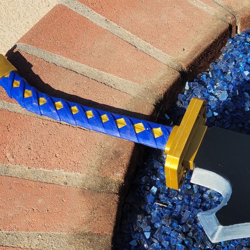 🗡️ Zanpakuto Shunsui Kyoraku Sword from Bleach for cosplay 3D Model・3D ...