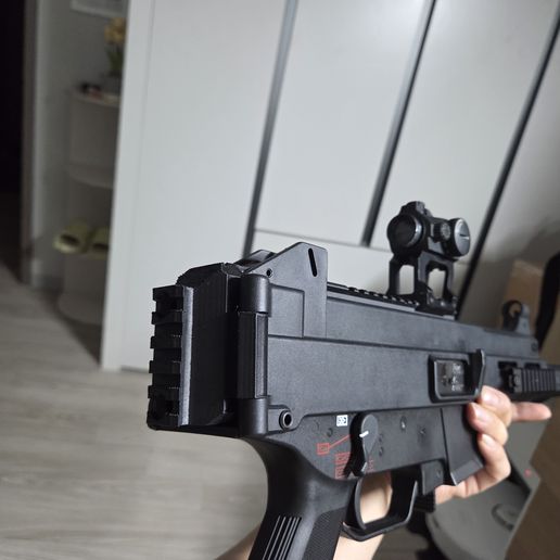 🔫 VFC UMP 45 / UMP 9 M1913 Style stock adaptor・ STEP File for 3D ...