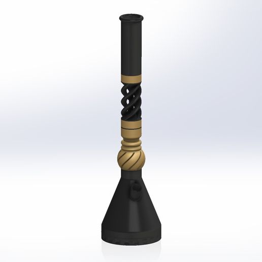 💐 Customizable Bong - Set 1 - Commercial Use・ 3D File for 3D printing・Cults