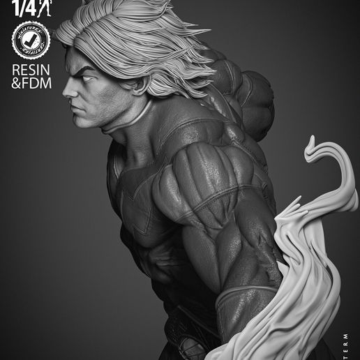 3D file WICKED MARVEL ADAM WARLOCK BUST : TESTED AND READY FOR 3D ...