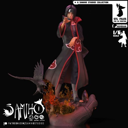 💬 Samiho Studios - Akatsuki Complete Collection・ 3D File for 3D ...