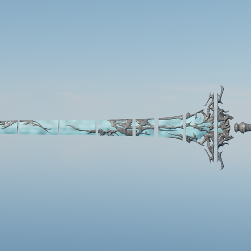 3D file Final Fantasy XVI Clive Rosfield Artema Weapon Sword 3d print ...