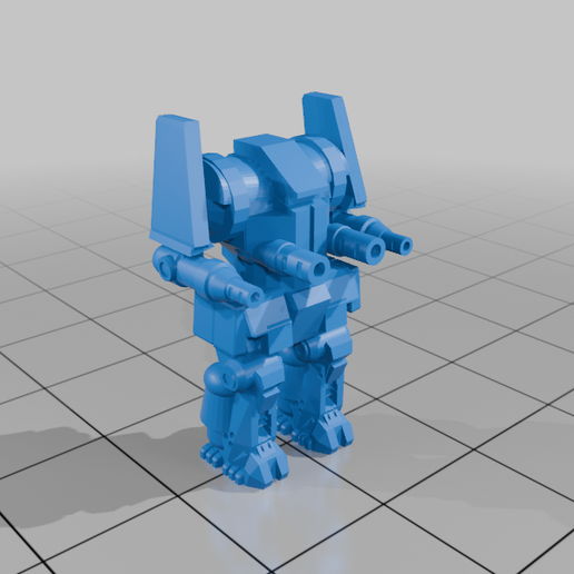 🧸 The Fabulous (An Awesome Protomech)・Free 3D File for ・Cults