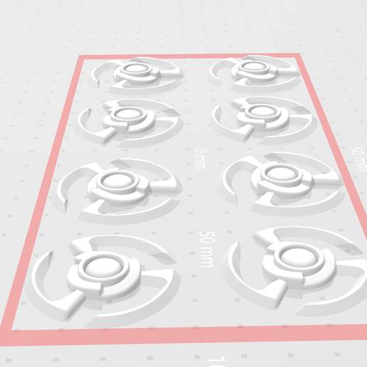 🌐 Ant-Man - PYM Particle Discs - 2-Piece Each - 4x Pk・ 3D File for 3D ...