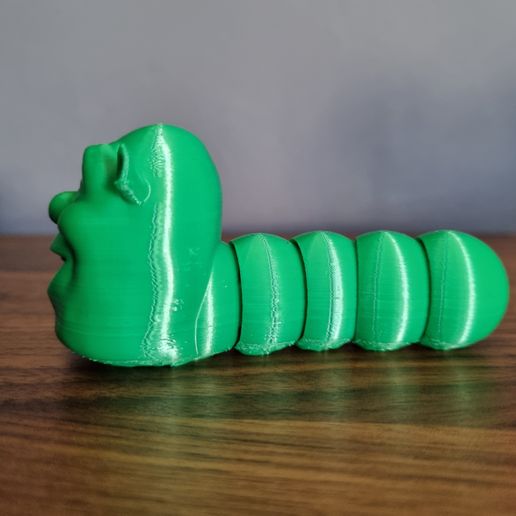 🪱 Shrek The Worm・ STL File for ・Cults