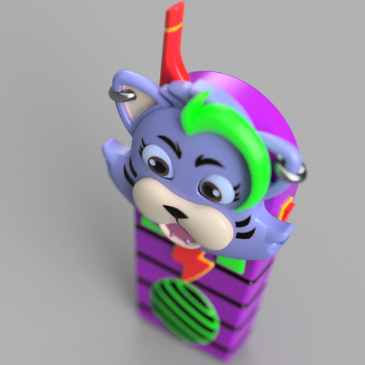 🎭 Five Night at Freddys - Security breach - Roxy Talkie・ STL File for ...
