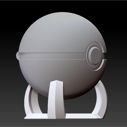 OBJ file Pokéball Pokémon+ Base 🦸 ・3D printer model to download・Cults