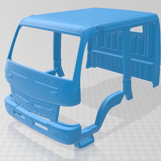 🔥 Mitsubishi Fuso Canter FG Fire Truck 2016 Printable・ 3D File for 3D ...