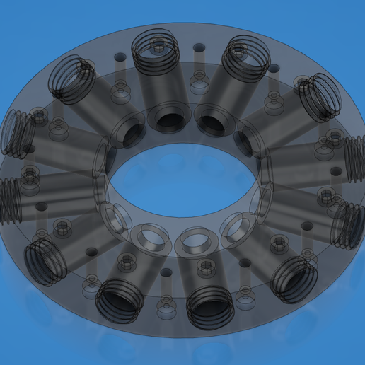 Descargar archivo STL gratis Magnetic Compresion Engine MCE V3 by Tr3xX ...