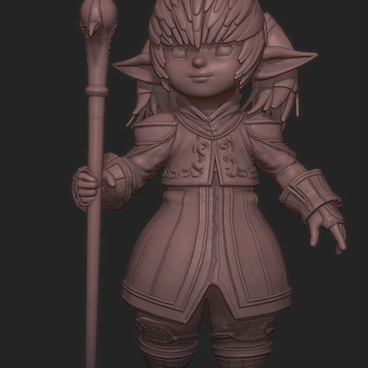 🦸 Shantotto Final Fantasy・ STL File for 3D printing・Cults