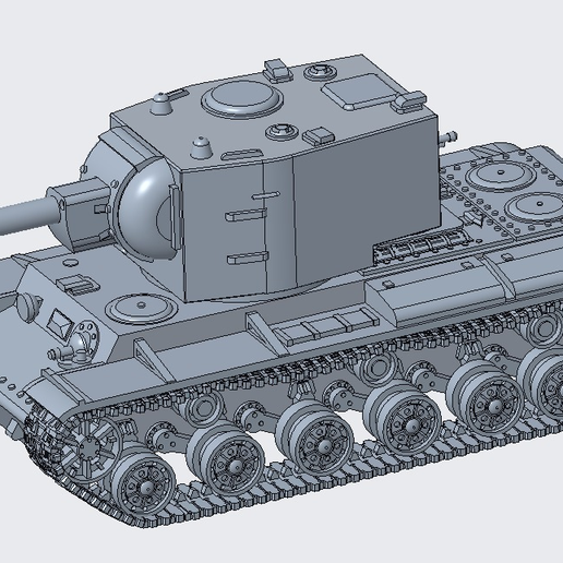 🪖 KV Tank Expansion (Redone)・Free 3D File for ・Cults