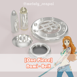 💬 ONE PIECE - NAMI BELT COSPLAY PROP・ STL File for ・Cults