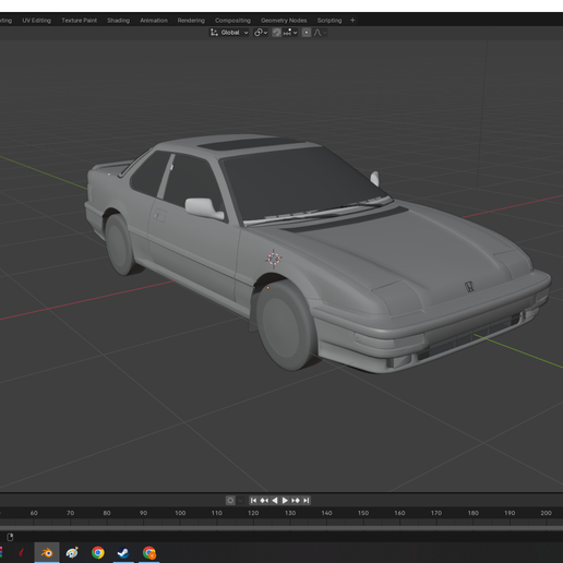 🚗 prelude 88・ OBJ File for 3D printing・Cults