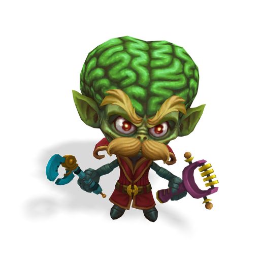 STL file Alien Invader Heimerdinger League of Legends 3D print model 👽 ...