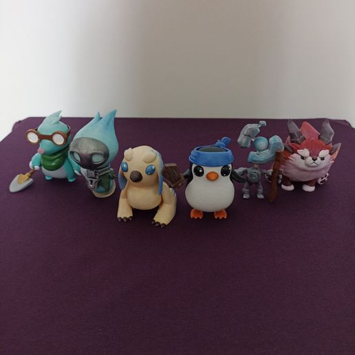 🐧 Pengu TFT League of Legends Penguin Penguin PENGUIN・ STL File for ・Cults