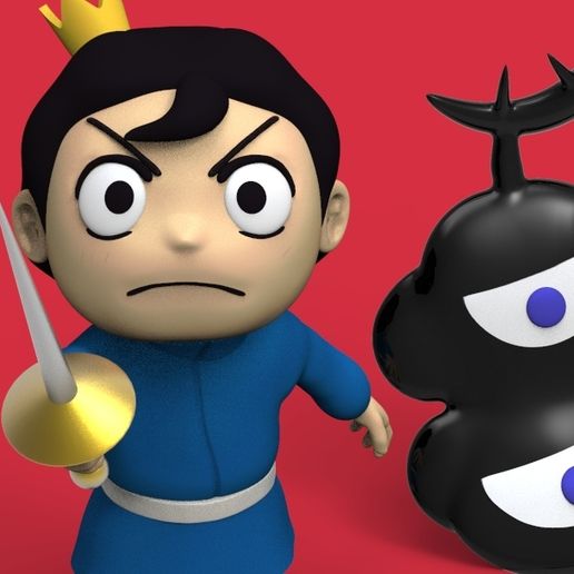 STL file boji model of the anime ranking of kings 👾 ・3D printer design ...
