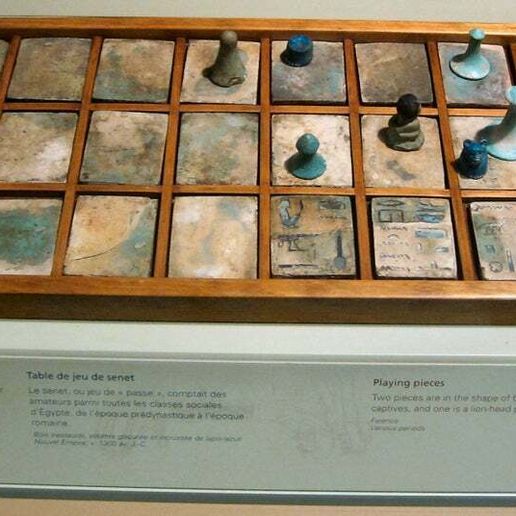 Download free STL file Senet - Board game from ancient Egypt • Design ...
