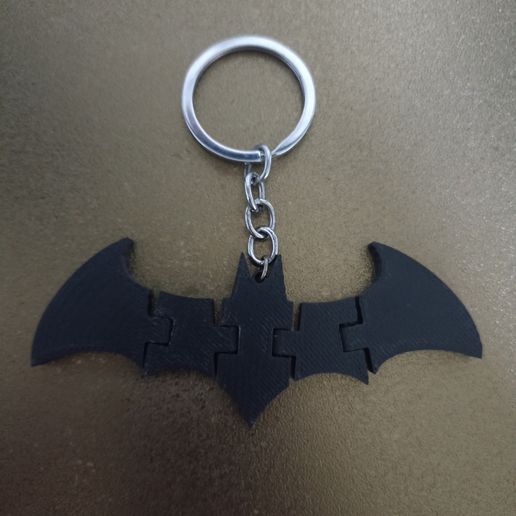 Free STL file BATMAN articulated KEYCHAIN 🗝️ ・3D printer design to ...