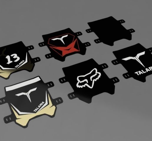 ⚽ Talaria Front Number Plate・ STL File for 3D printing・Cults