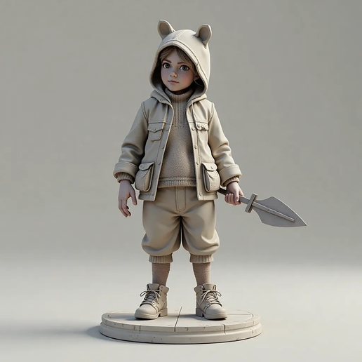 🎩 Highly Detailed Standing Figure - STL for 3D Printing・Free STL File ...