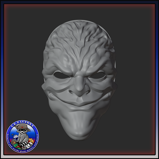 👾 MasterPlan mask (PayDay 3)・ 3D File for 3D printing・Cults