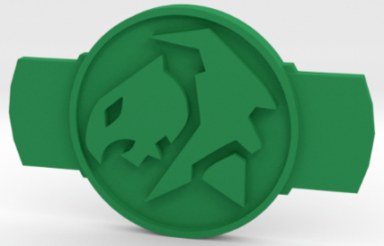 免费 STL 文件 Beyblade Draciel | bitchip | 徽记系列 🧸 ・可下载 3D 打印模型・Cults