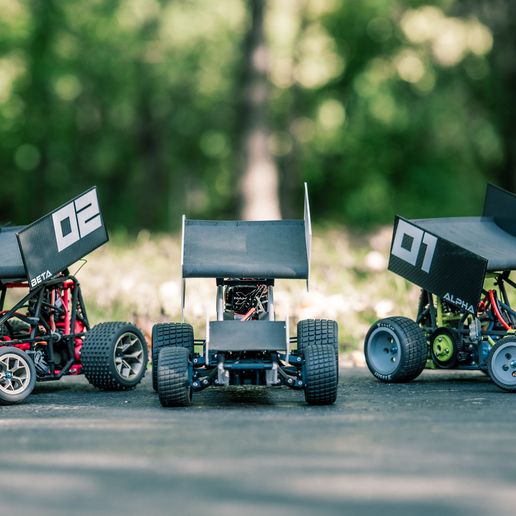🚗 Defiant Prints - Outlaw - 1:10 RC Sprint Car・ 3D File for 3D printing ...