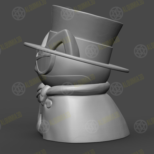 🤵 TUXEDO MEOW・ OBJ File for 3D printing・Cults