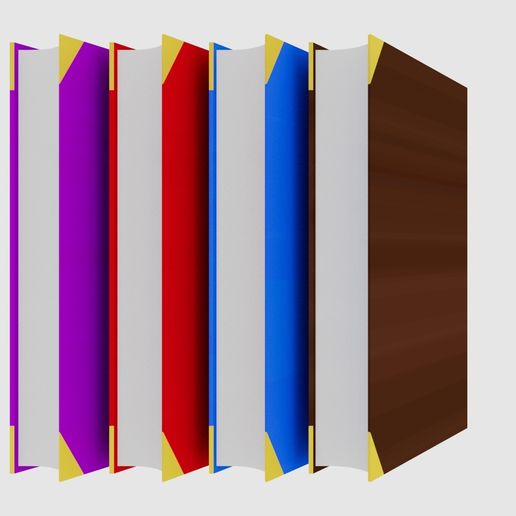 📓 Notebooks 3D Models・ OBJ File for 3D printing・Cults