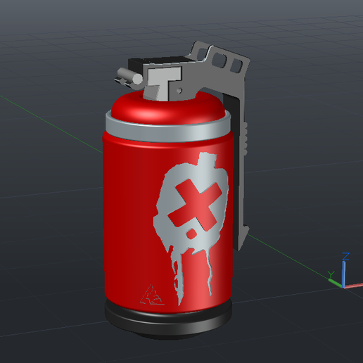 STL file Valorant - Raze Grenade 🕹️ ・3D print design to download・Cults