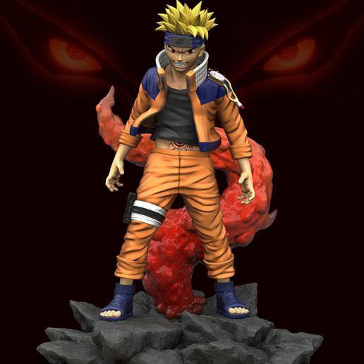 🗿 Naruto 3d print model・ STL File for 3D printing・Cults