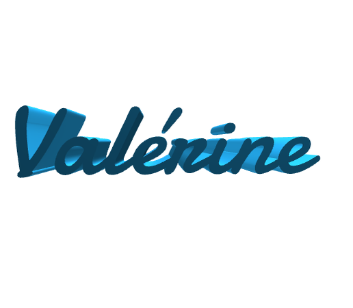👩 Valérine・ STL File for ・Cults
