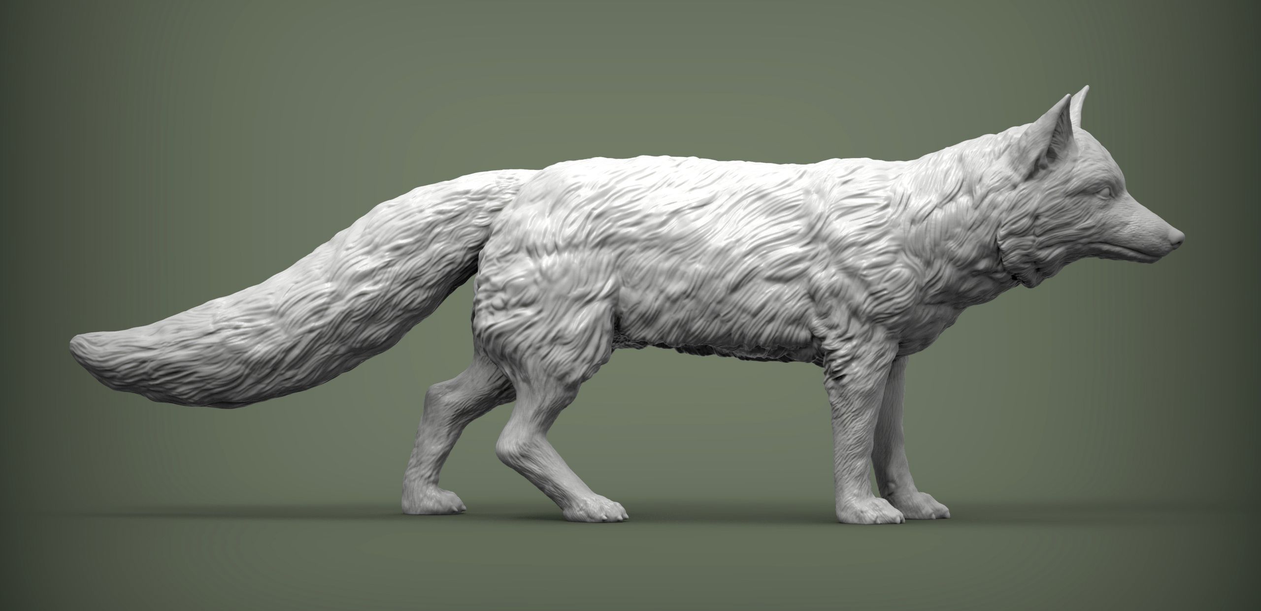 3D file Fox 3D print model・3D print design to download・Cults