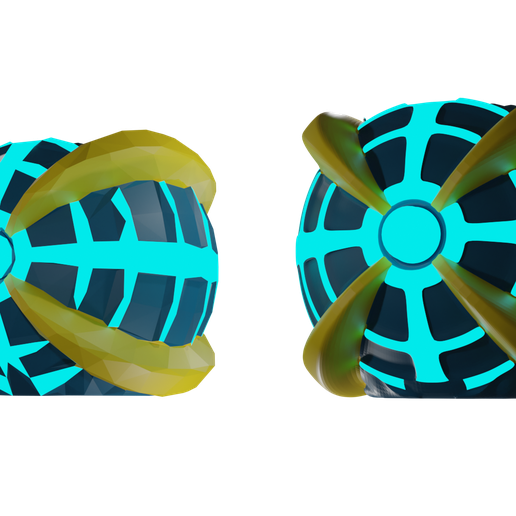 🏺 Beast ball Vase / Lowpoly Beast ball vase・ STL File for ・Cults