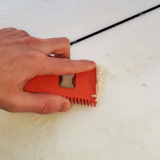 🏄 Surf Wax Tool・ STL File for 3D printing・Cults