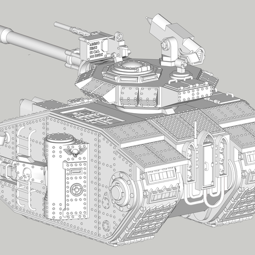 3D file Lemonator MBT Mk7 🪖 ・Model to download and 3D print・Cults