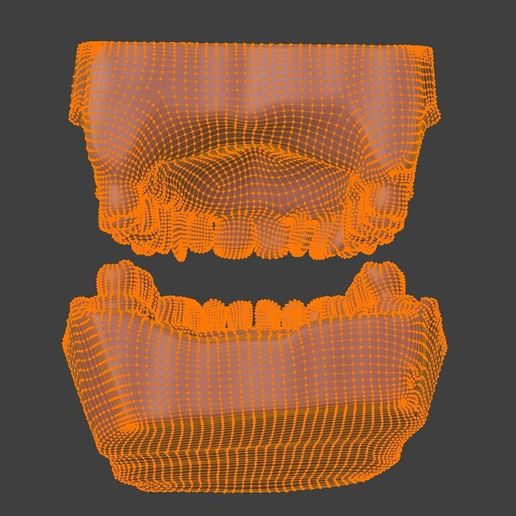 👄 3D Model of Mouth with Teeth・ STL File for 3D printing・Cults