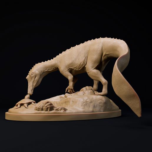 🦖 Irritator curious encounter 1-35 pre-supported prehistoric dinosaur ...