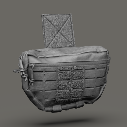Fichier STL Tactical Lasercut Dump Pouch asset #2 🦸 ・Objet imprimable ...