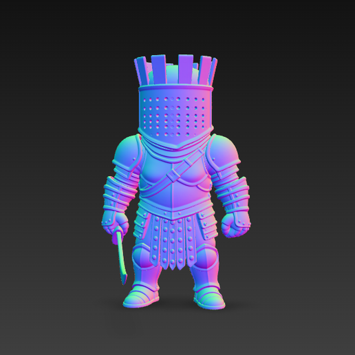 🗡️ Knight Lautrec of Carim Chibi Dark souls Collection・ STL File for 3D ...