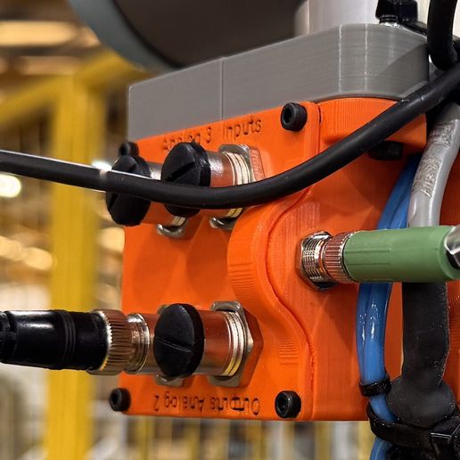 🎛️ Modular Cobot Tool I/O Interface Hub – 8pin-M8/M12 Accessory with ...