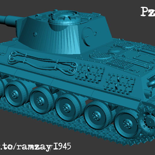 🪖 TVP VTU German fictional tanks・ STL File for 3D printing・Cults
