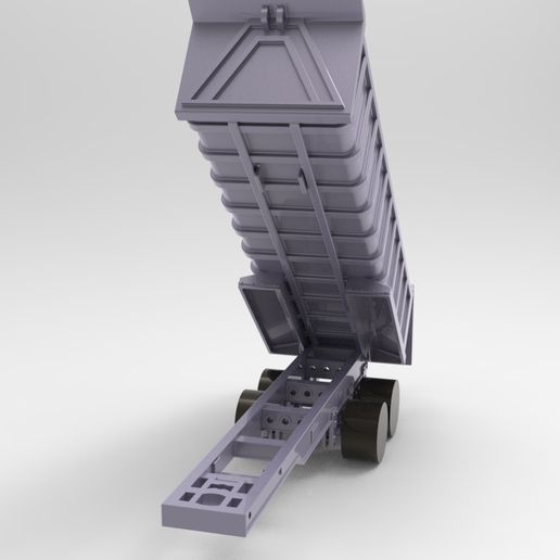 🚐 Dump trailer・ STL File for 3D printing・Cults