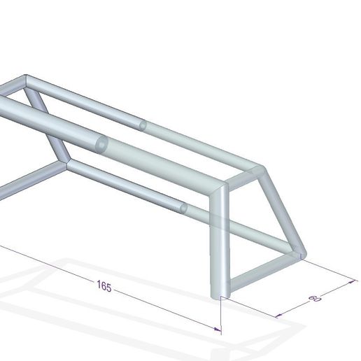 ⚽ Porteria Futbol chapas・Archivo STL para ・Cults